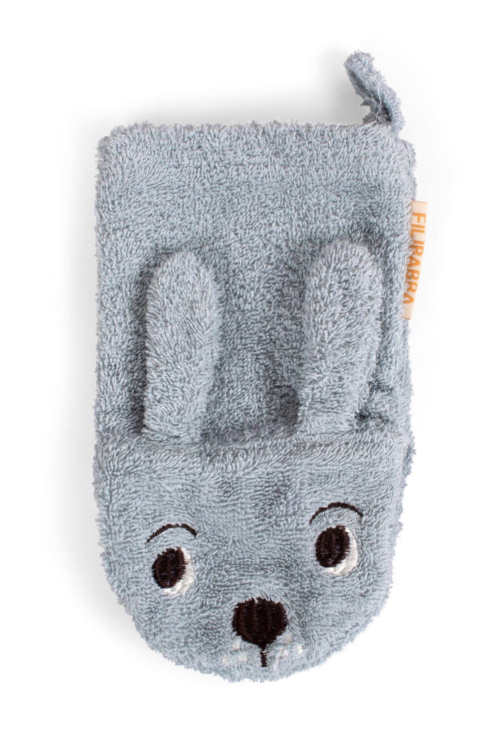 Hare baby bath mitt GOTS | Shop online hos - FILIBABBA