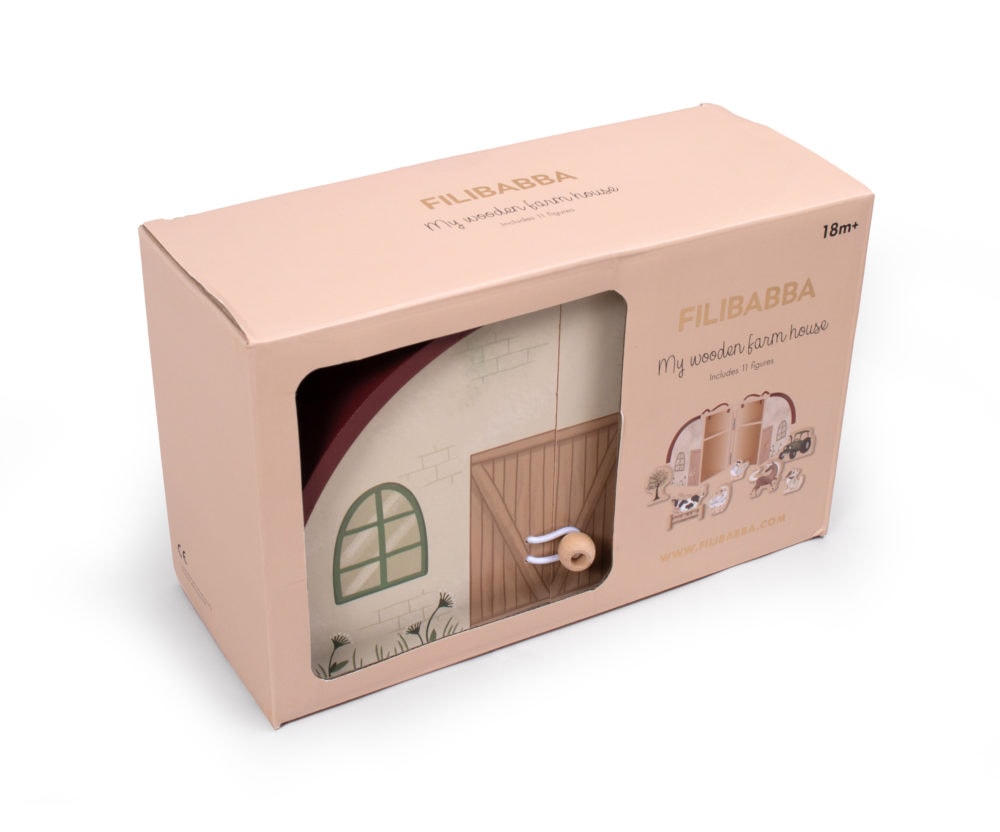 My wooden farm house with animals | Shop online hos - FILIBABBA