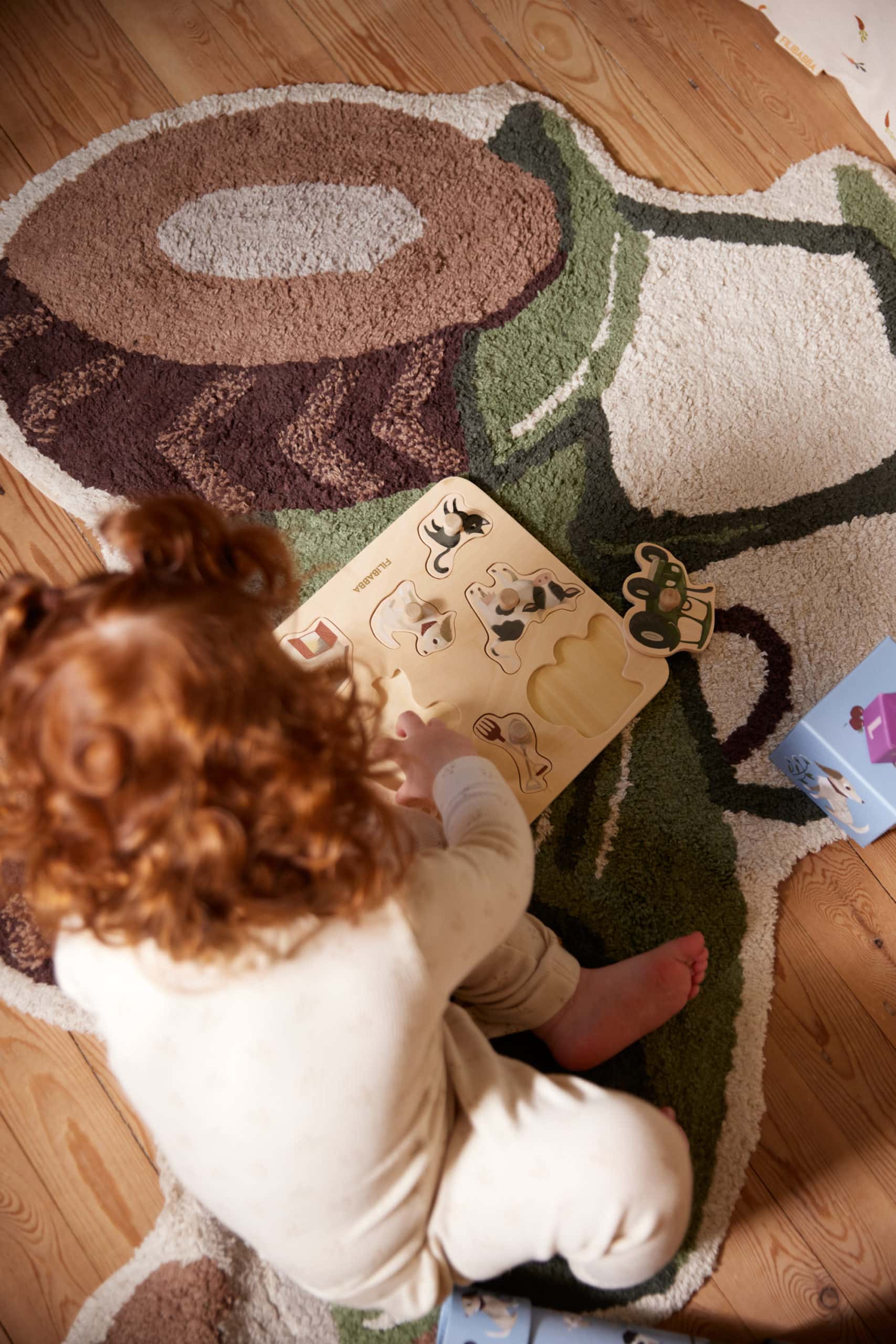 Tufted rug - Tractor | Shop online hos - FILIBABBA